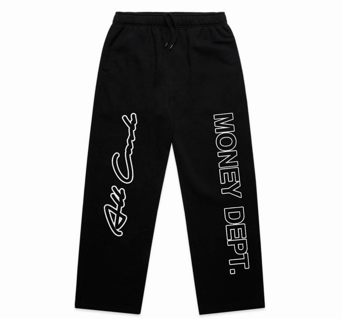 MD VS. ALL CASH LOGOS (CUFFLESS SWEATPANTS) – Money Dept